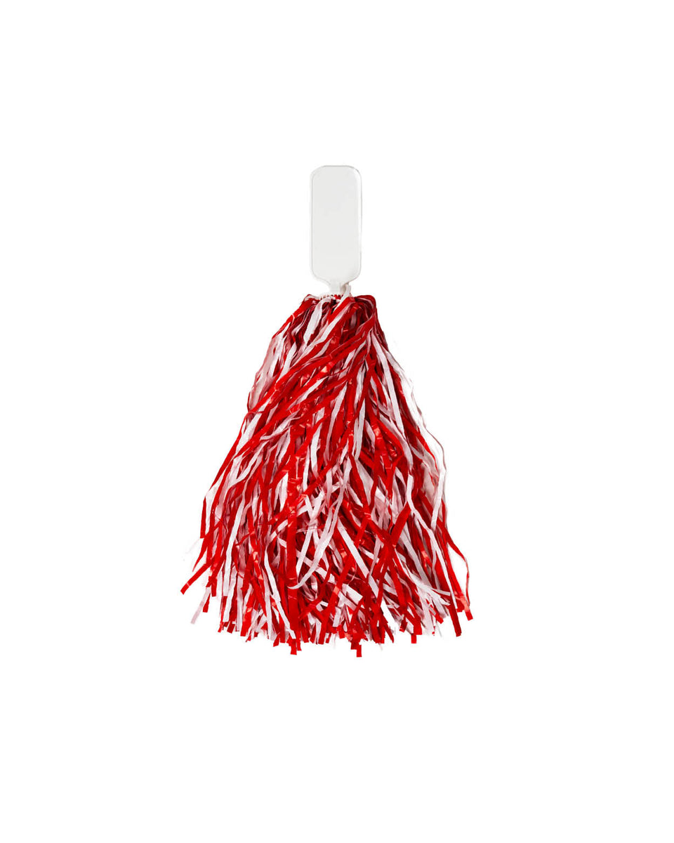 Red and White Shaker Pom Pom – USD Charlie's Store