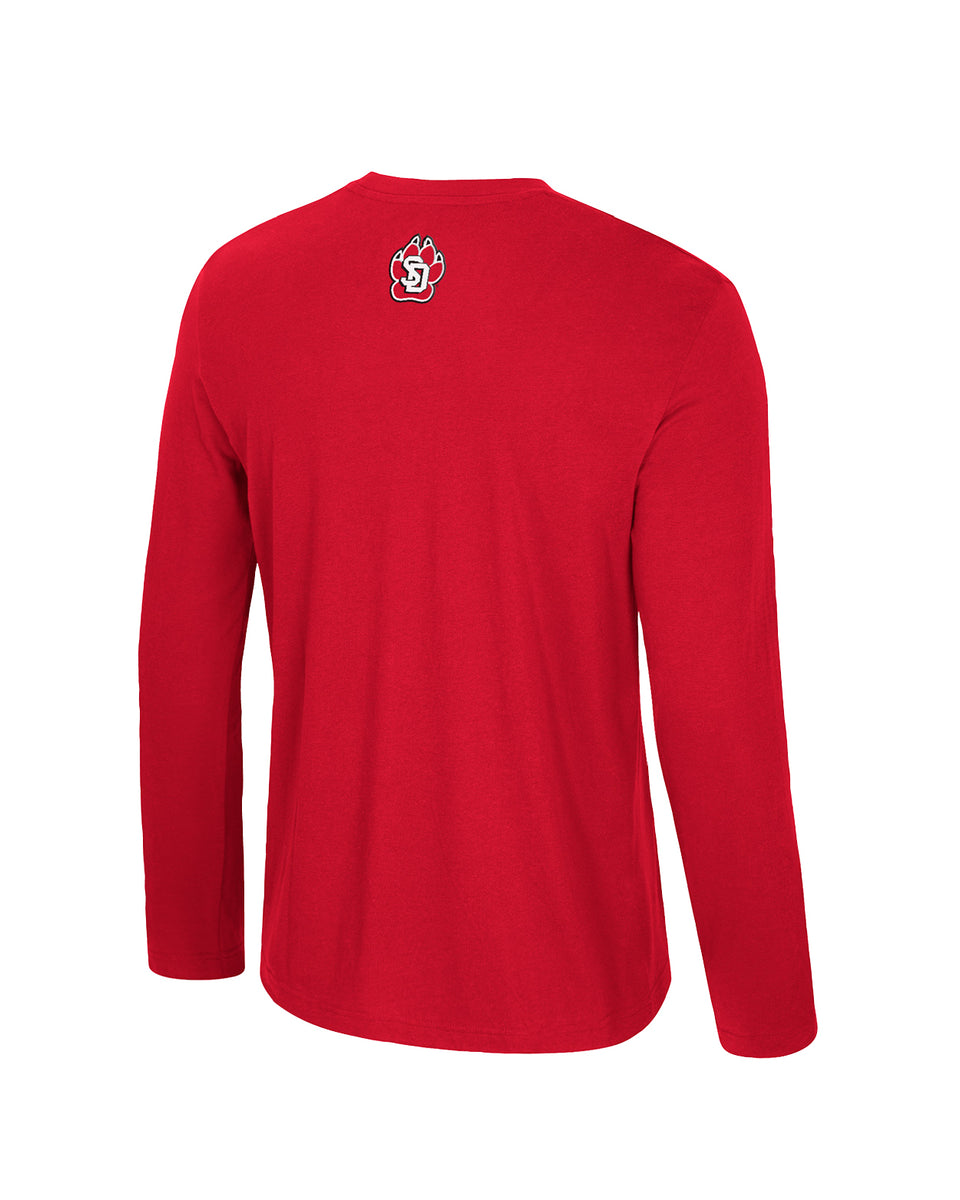2025 Colosseum Men's Long-Sleeve Red Cotton/Poly Blend Tee – USD ...